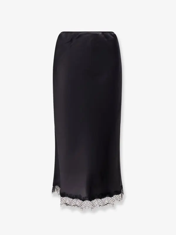 R2W Savia Silk Midi Skirt