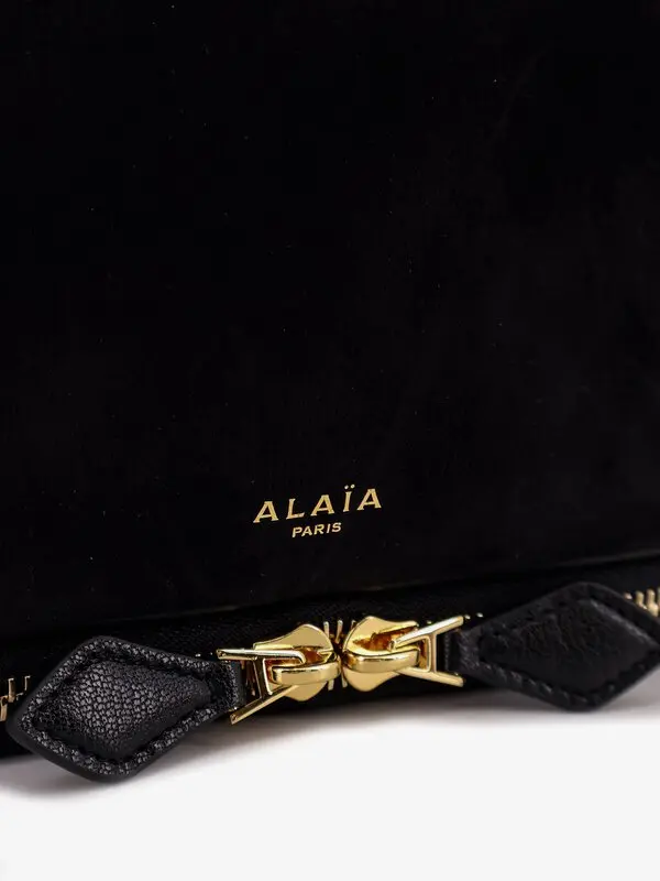Alaïa Le Pochon Suede Shoulder Bag