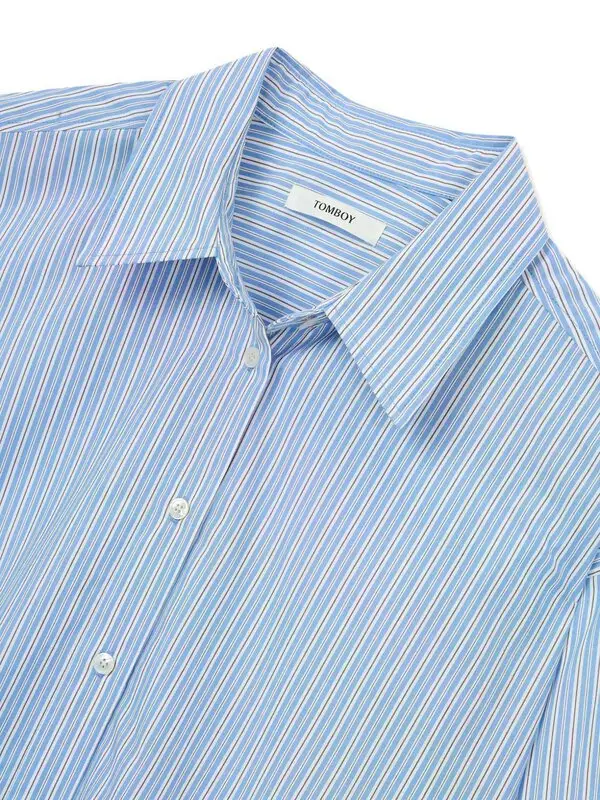STUDIO TOMBOY Striped Shirt - Blue