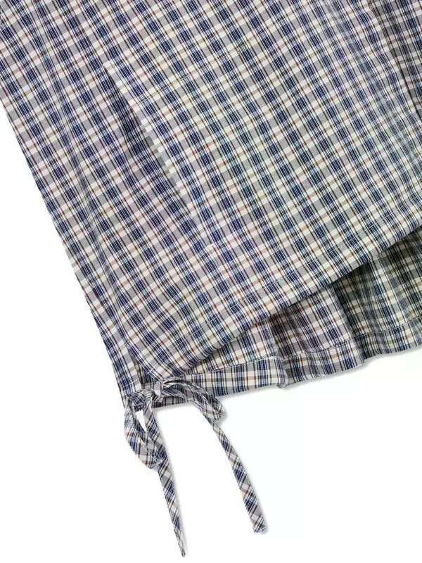 STUDIO TOMBOY Check-pattern Shirt - Blue