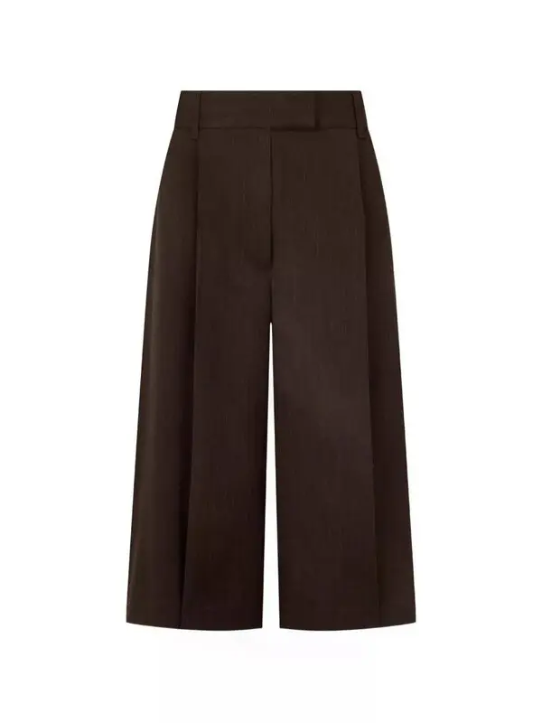 STUDIO TOMBOY Striped Trousers - Brown