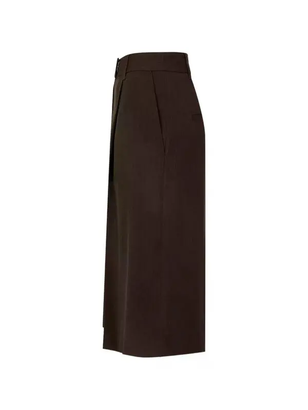 STUDIO TOMBOY Striped Trousers - Brown