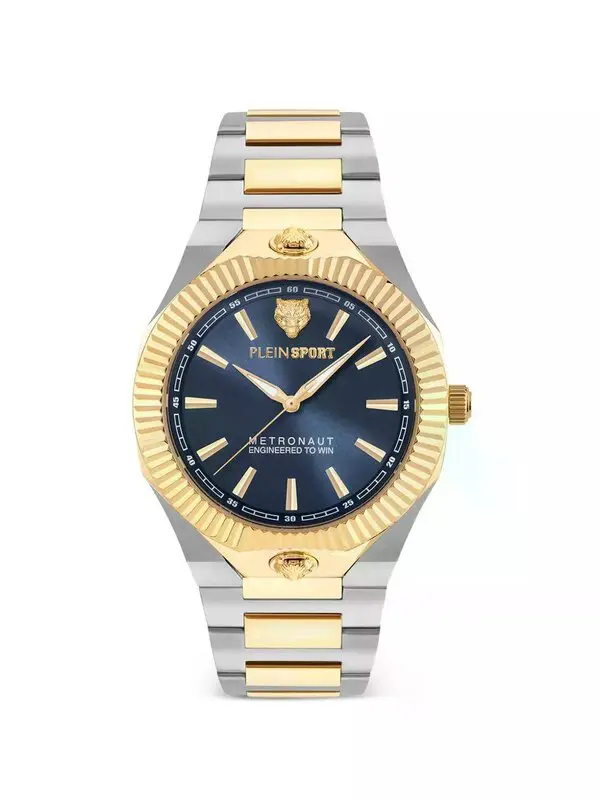 PLEIN SPORT Fluted Bezel 45mm Watch - Blue