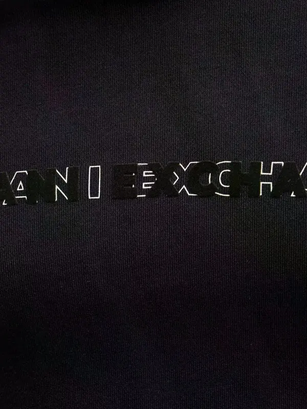 Armani Exchange Logo-detail Hoodie