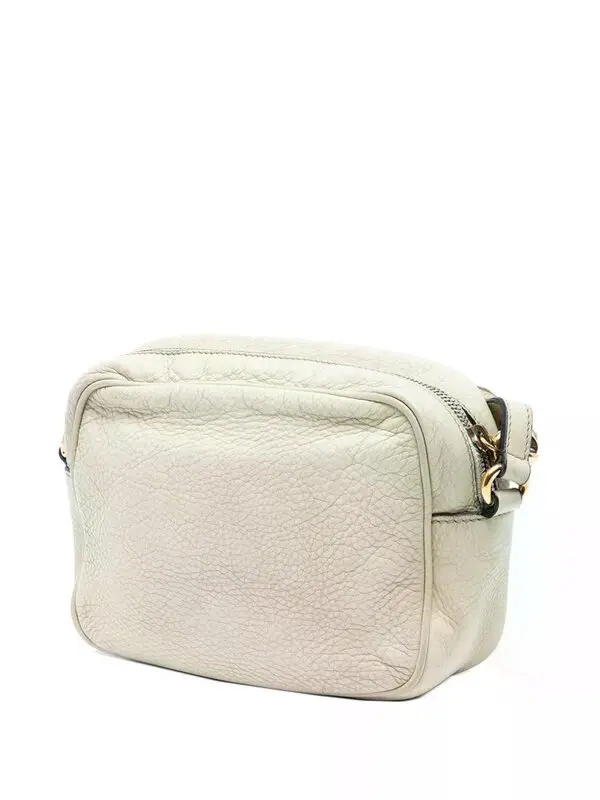 Gucci 2016-2025 Leather Soho Disco Crossbody Bag - White