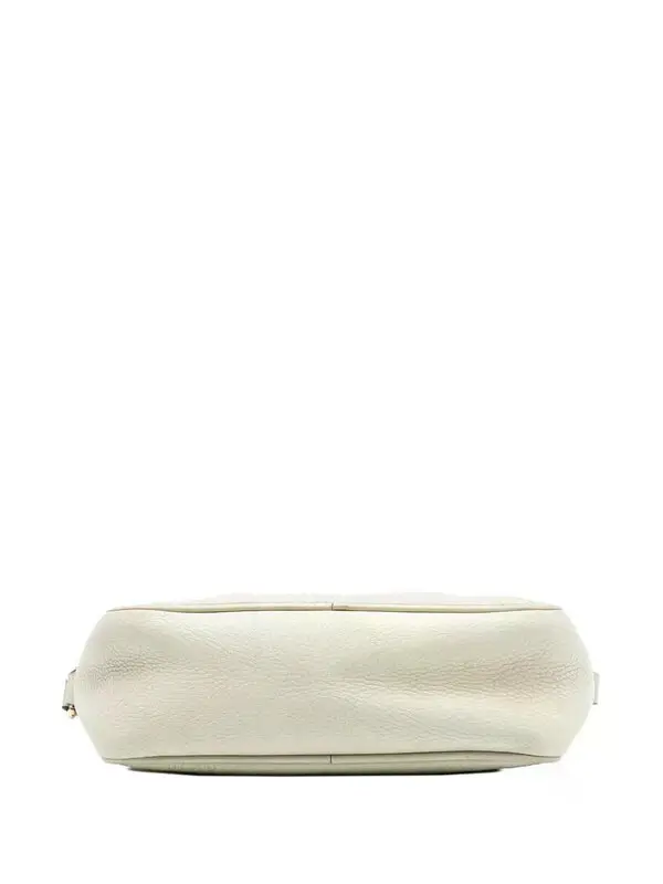 Gucci 2016-2025 Leather Soho Disco Crossbody Bag - White