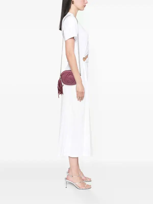 Gucci Soho Chain Crossbody Bag - Pink