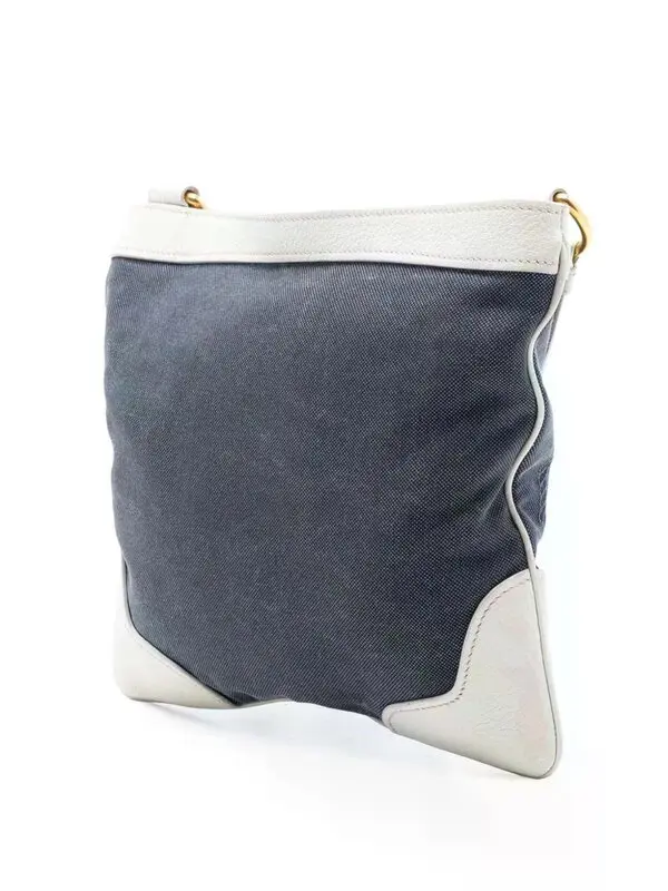 Prada Canapa Logo Crossbody Bag - Blue