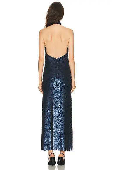 SEV Sequin Halter Dress