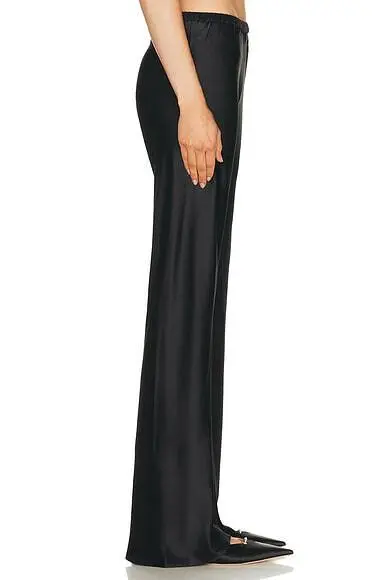 Comme Si The Silk Bias Pant - Black