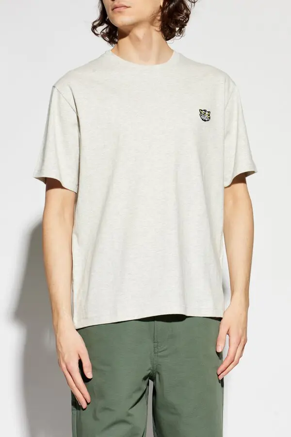 Kenzo T-shirt With Patch - Grey