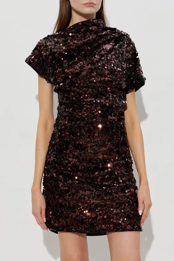 GANNI Sequin Mini Dress