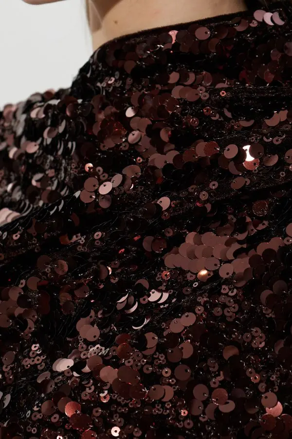 GANNI Sequin Mini Dress