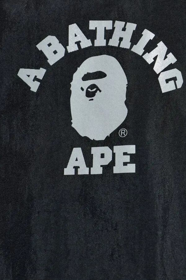 A BATHING APE Logo Jacket - Black