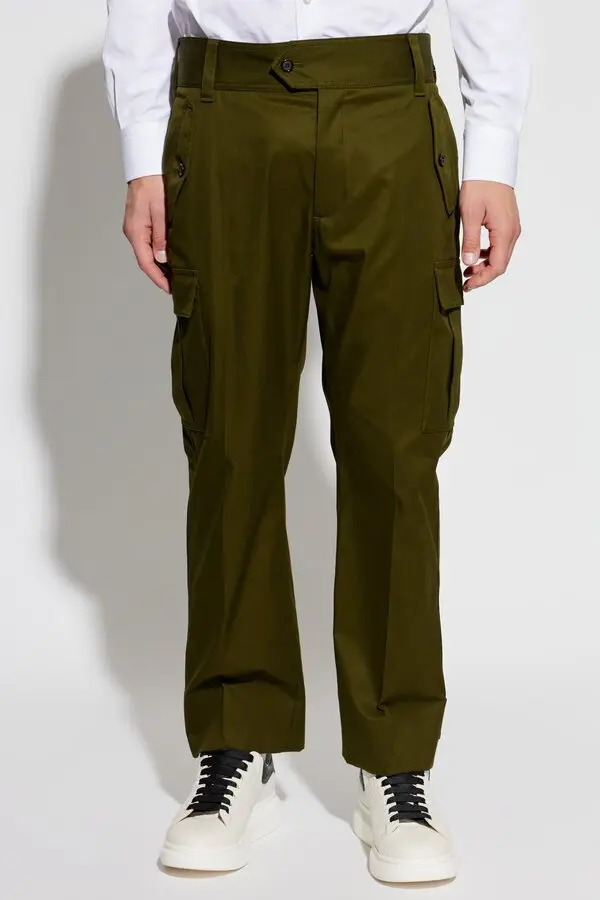 Alexander McQueen Cargo Trousers - Green