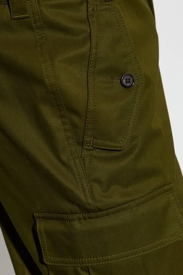 Alexander McQueen Cargo Trousers - Green