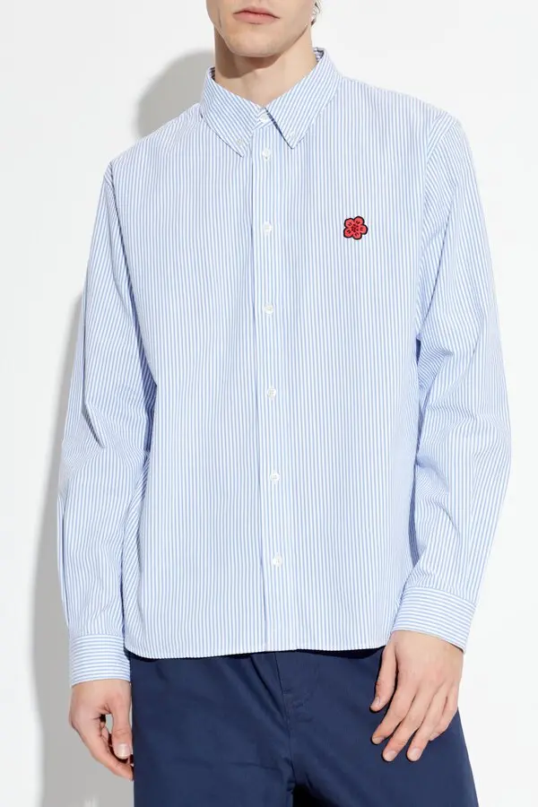Kenzo Striped Shirt - Blue
