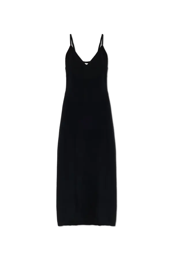 LISA YANG Marlie Cashmere Midi Dress - Black