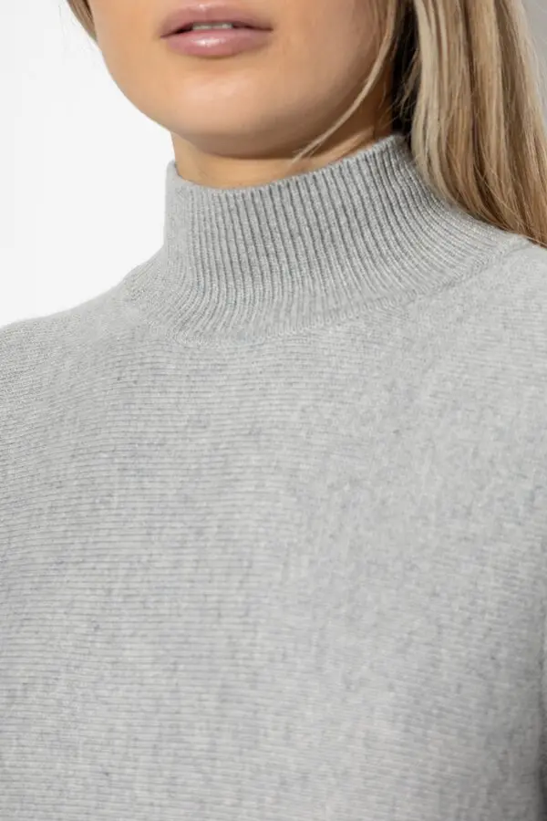 LISA YANG Serina' Cashmere Dress - Grey