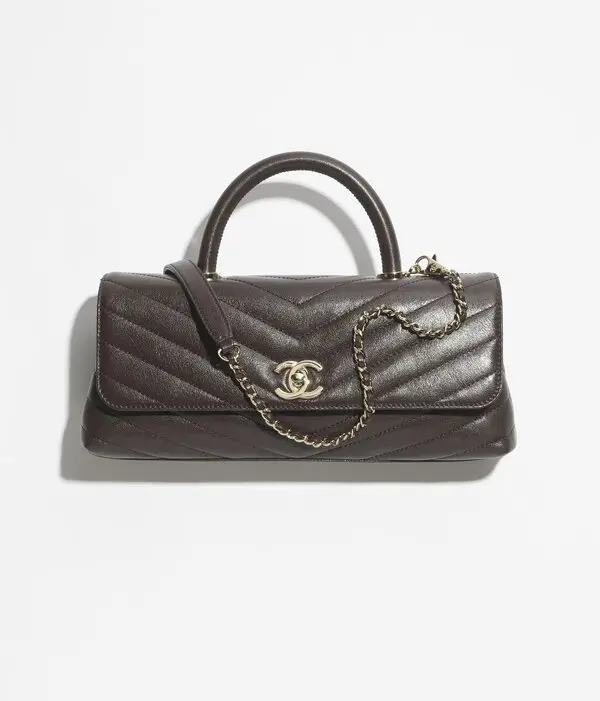 Chanel Maxi Flap Bag With Top Handle