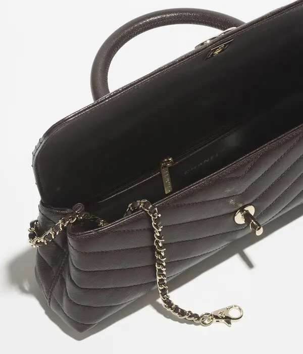 Chanel Maxi Flap Bag With Top Handle