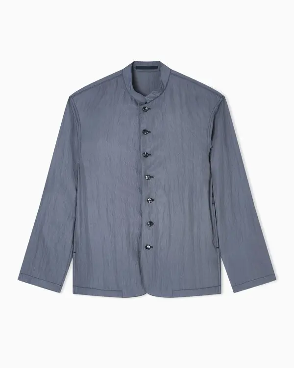 Giorgio Armani Technical Twill Shirt Jacket