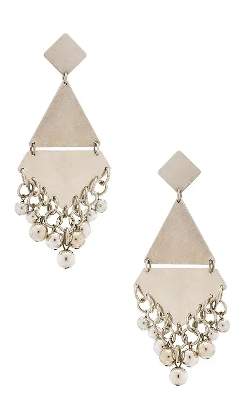 Isabel Marant Mia Pendant Earrings - Silver
