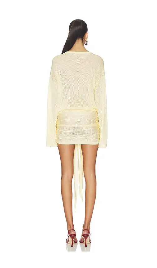 Attico Wrap Dress - Ivory