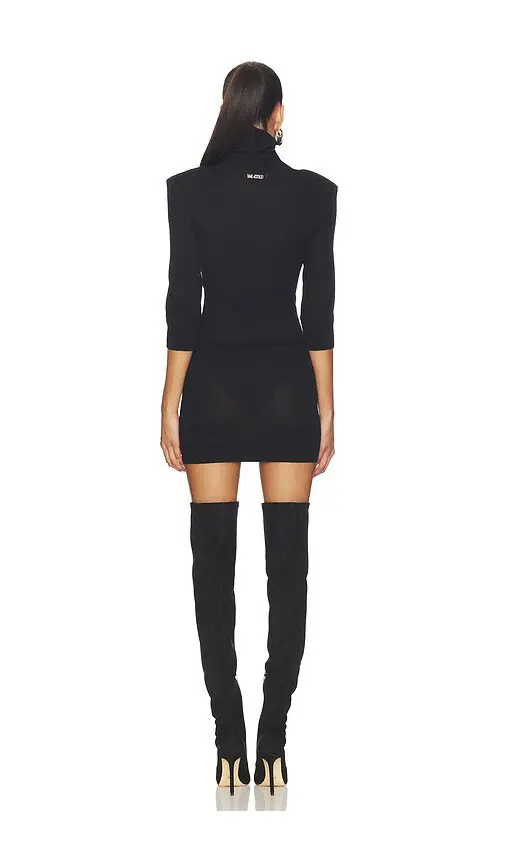 Attico Light Wool Mini Dress