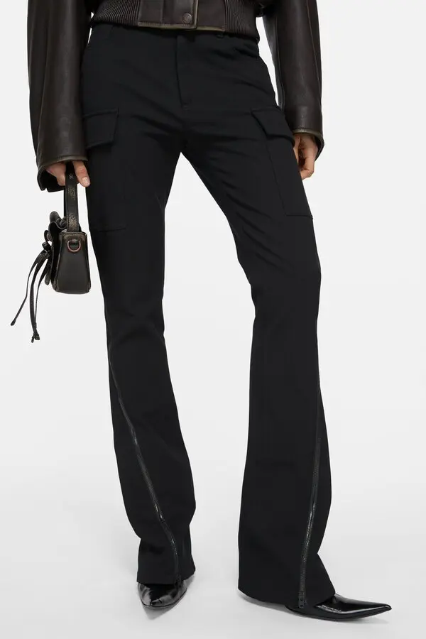 Acne Studios Stretch Zip Cargo Trousers