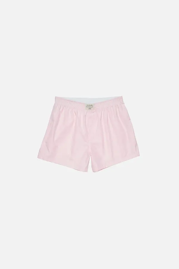 Acne Studios Cotton Poplin Casual Shorts