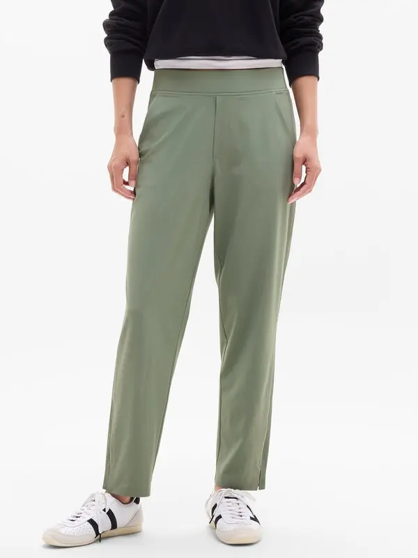 Athleta Brooklyn Mid Rise Ankle Pant - Cacti
