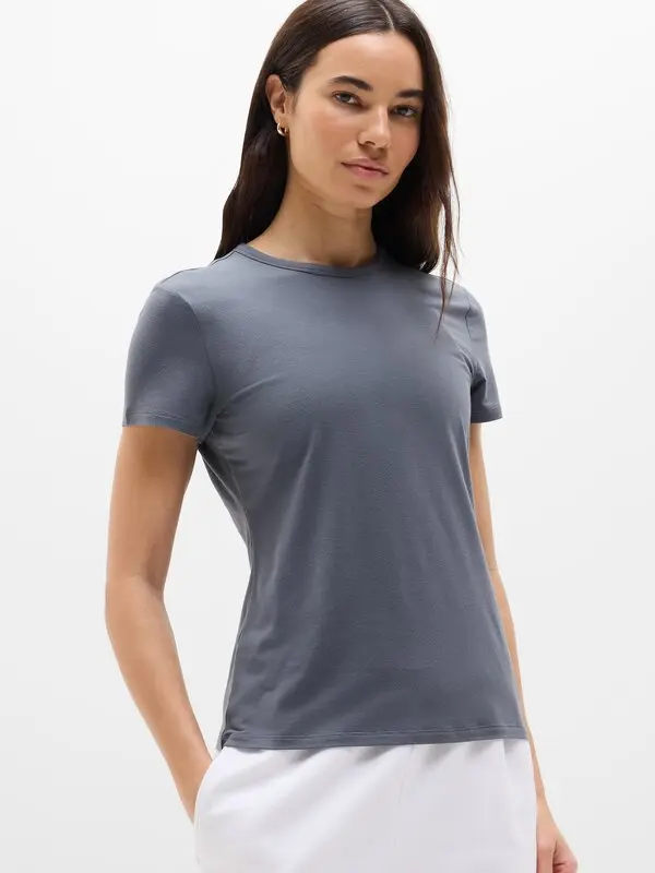 Athleta Slim Fit T-shirt - Slate