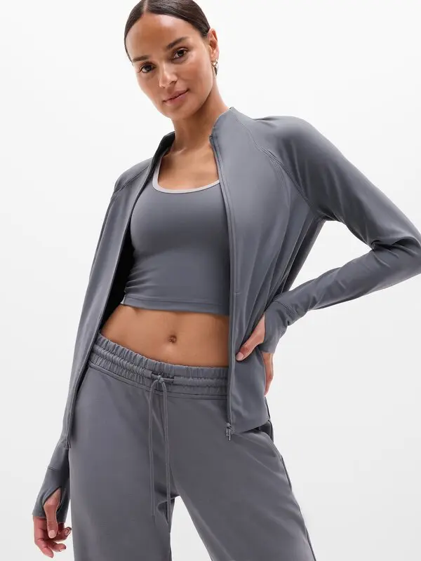 Athleta Salutation Jacket - Slate