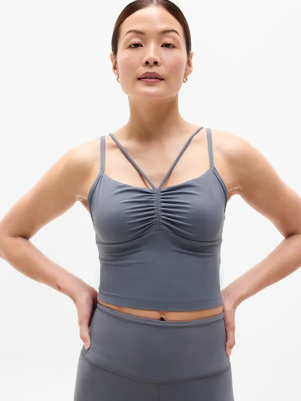 Athleta Cinch Cami Crop Bra