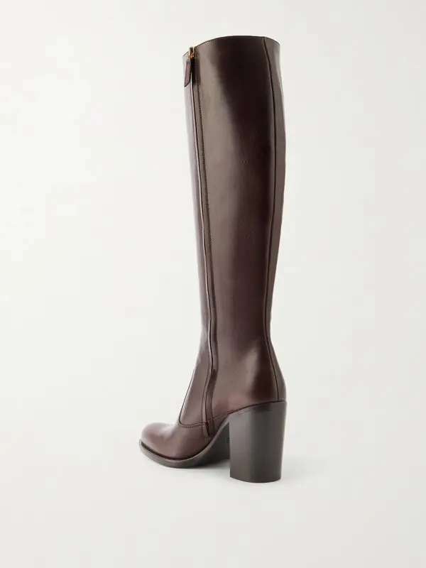 Chloé Phoenix Leather Knee Boots
