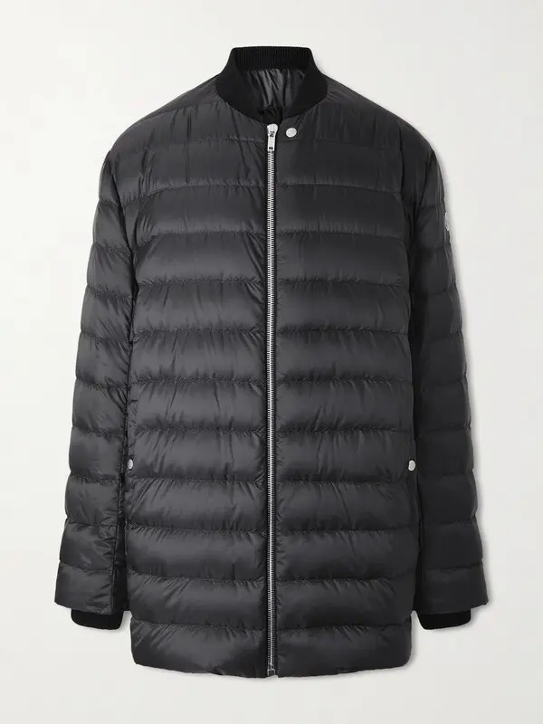 Rick Owens Moncler Quilted Padded Shell Down Parka