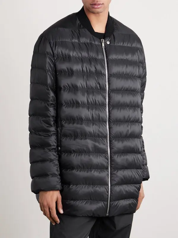 Rick Owens Moncler Quilted Padded Shell Down Parka