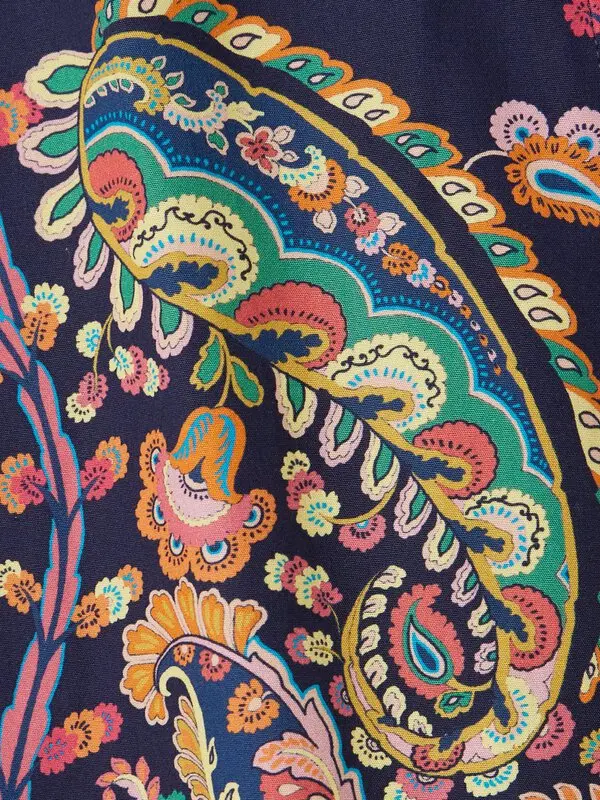 Etro Ruffled Tiered Paisley-print Maxi Dress