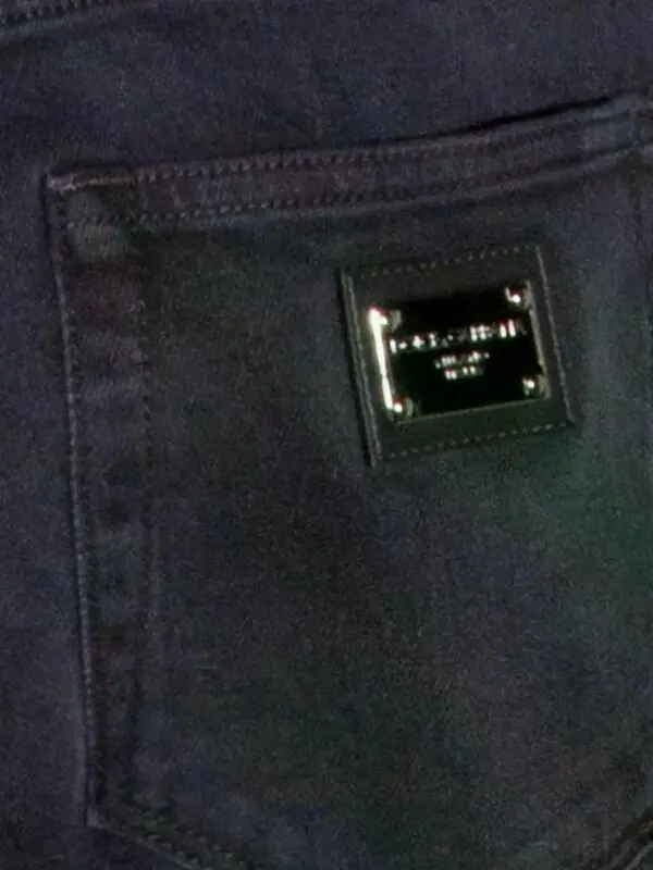 Dolce & Gabbana 5-pocket Jeans With Metal Patch