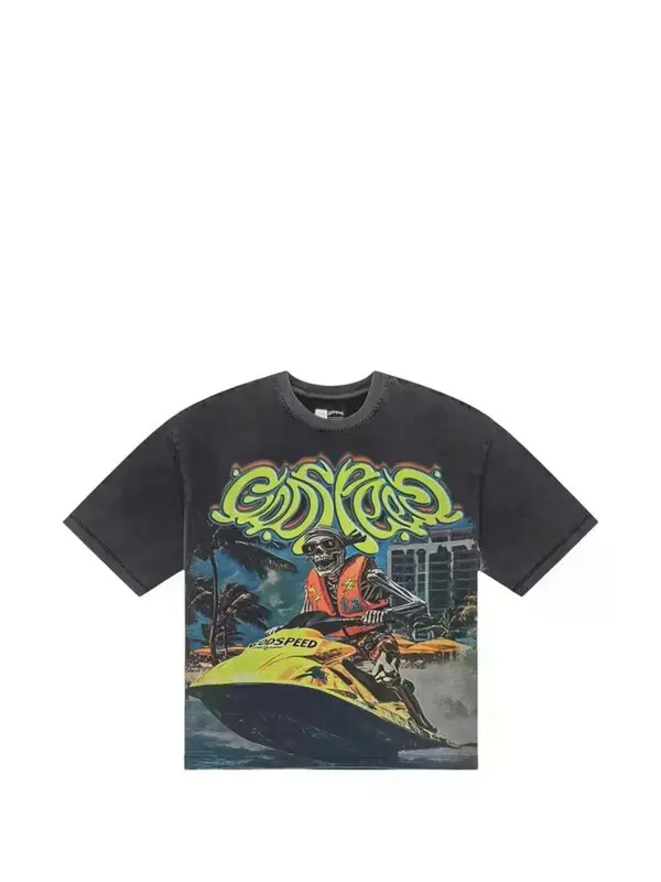 GODSPEED Wave Runner T-shirt - Grey