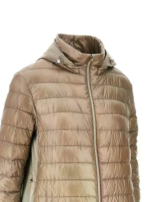 Herno Hooded Padded Coat - Neutrals