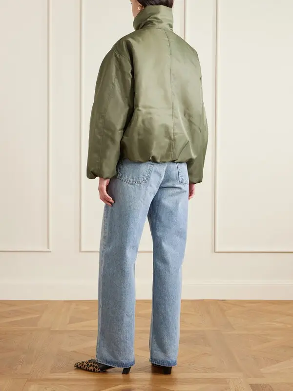 ANINE BING Cyrus Shell Bomber Jacket