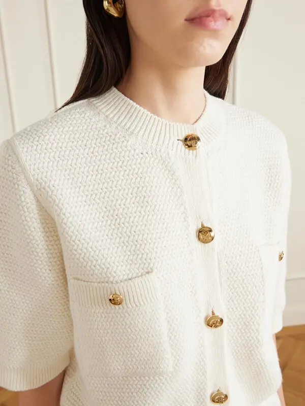 ANINE BING Christa Knitted Cardigan
