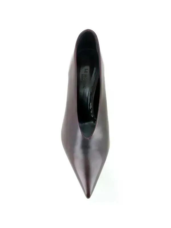 Le Monde Beryl Babouche Heeled Pumps - Brown