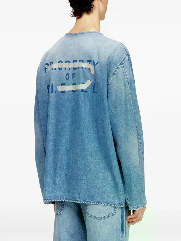DIESEL® D-cadi-s V-neck Shirt
