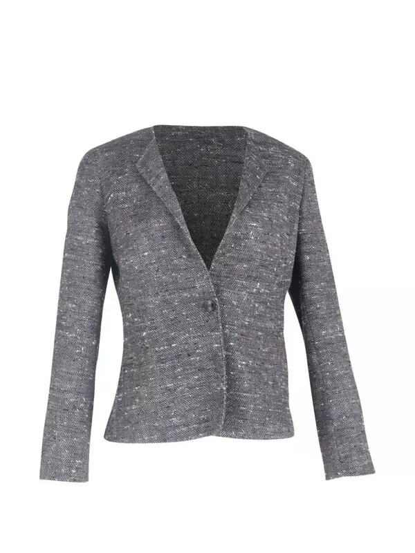 Max Mara Single-breasted Tweed Blazer
