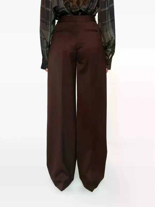 Elisabetta Franchi Pleated Front Tailored Trousers
