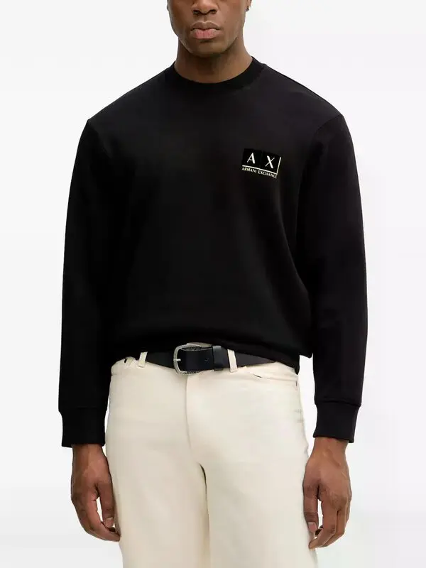 Armani Exchange Logo Detail Sweatshirt