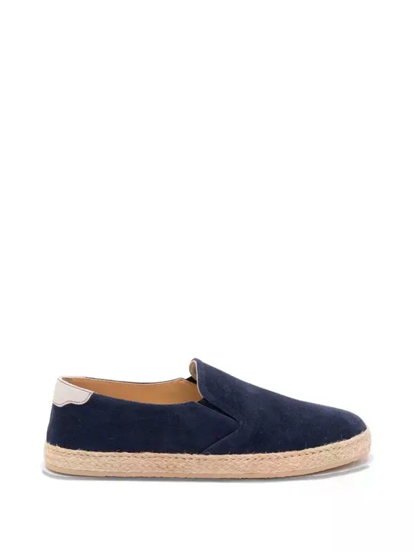 Brunello Cucinelli Suede Espadrilles - Blue